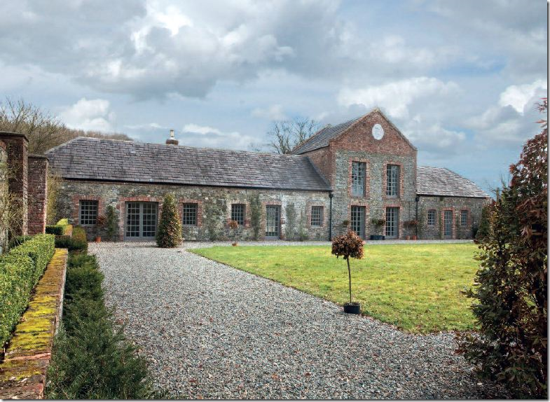antique french living: Bellamont Forest: Palladian Villa in Ireland
